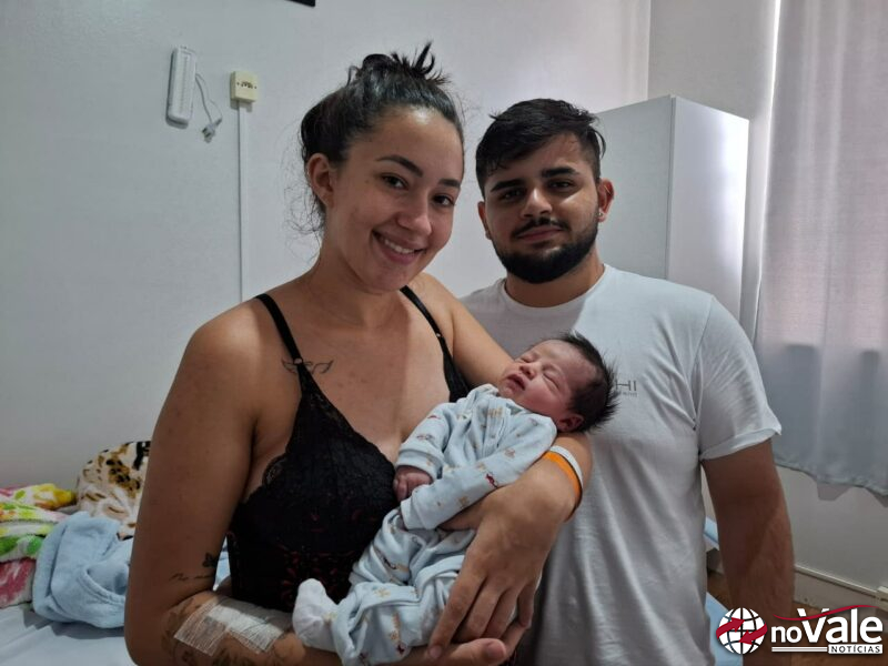 No Vale Notícias | Menino é o primeiro bebê nascido em Capinzal em 2026